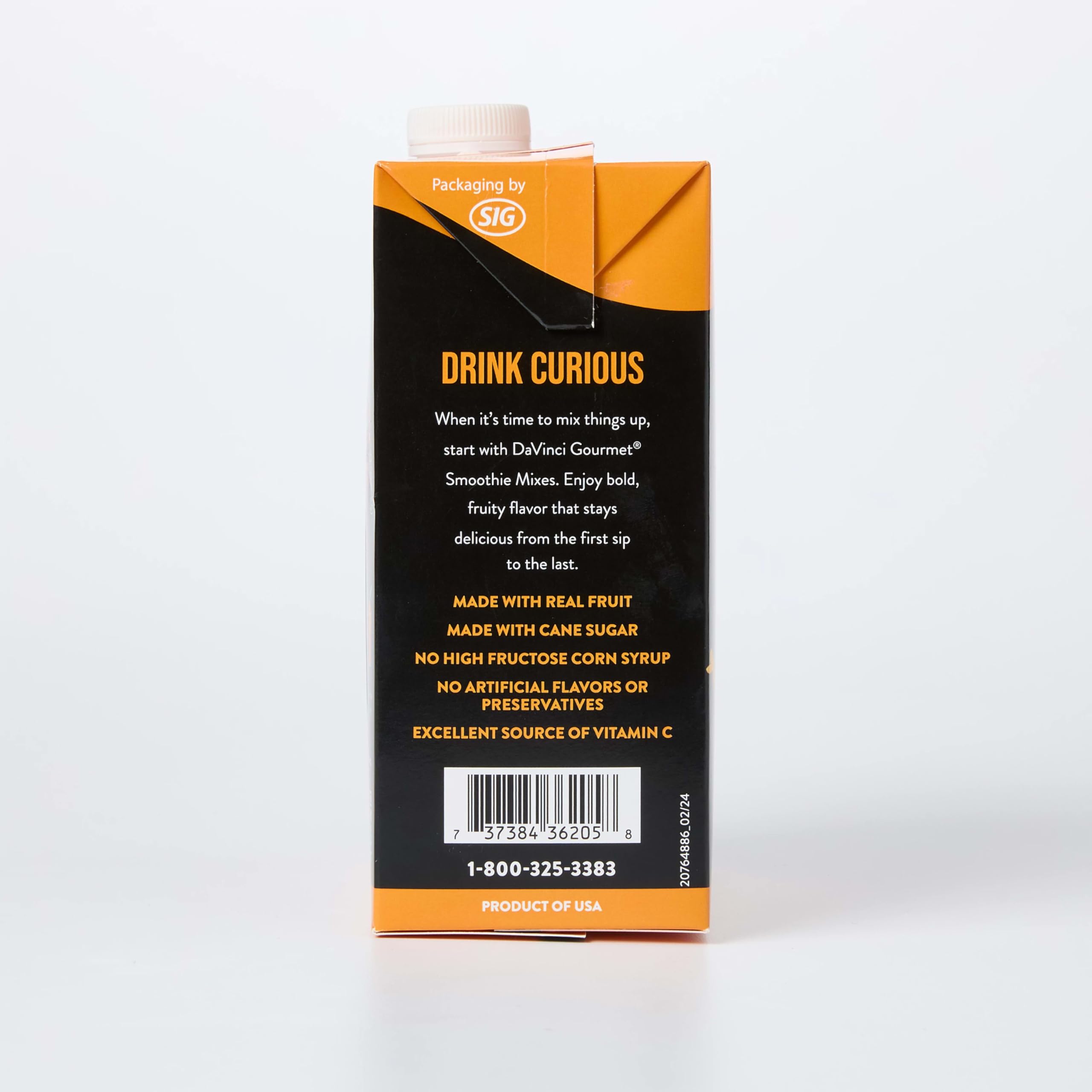 DaVinci Jet Fruit Smoothie Mix – 48 oz | J.L. Hufford