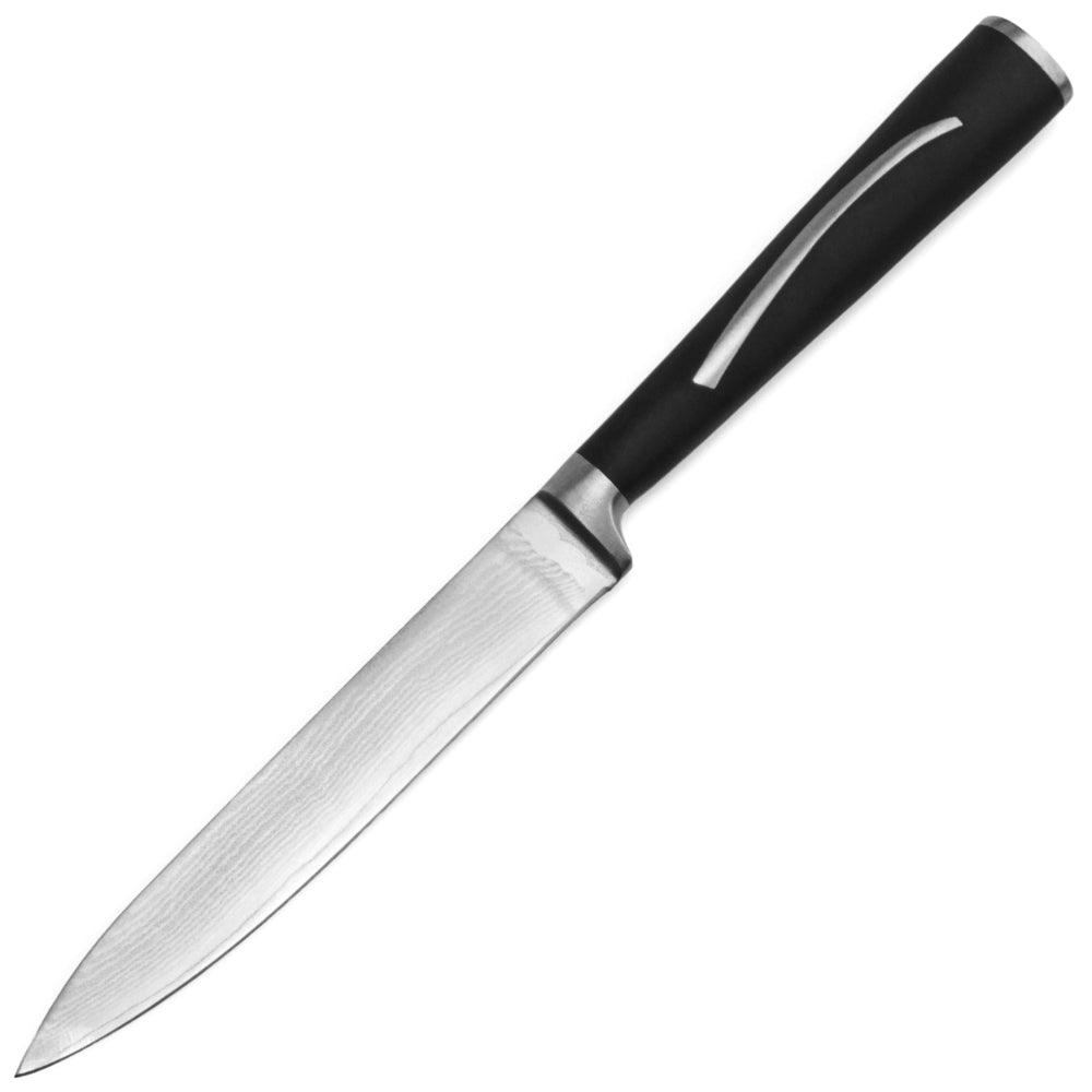 Ginsu Forged Damascus 5" Utility Knife | J.L. Hufford