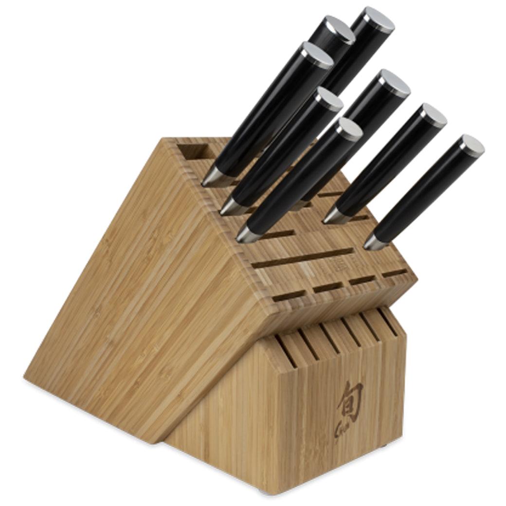 Shun Classic 9-Piece Chef’s Choice Block Set | J. L. Hufford – J.L. Hufford