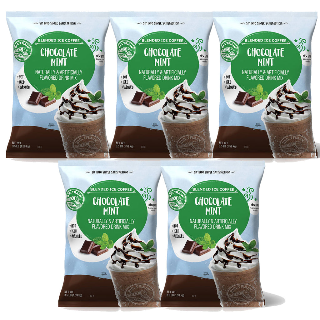 Big Train Blended Ice Coffee – Case of 5 (3.5 lb Bags) | J.L. Hufford