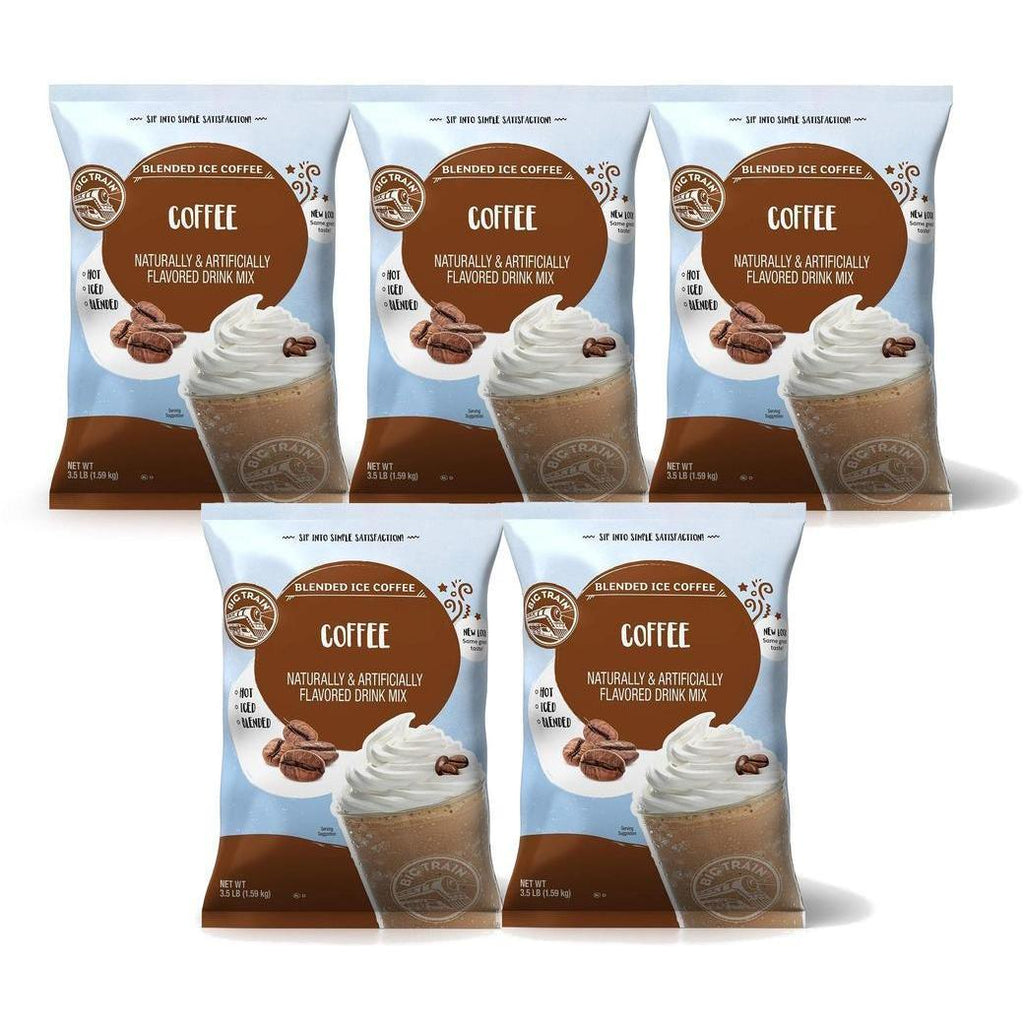 Big Train Blended Ice Coffee – Case of 5 (3.5 lb Bags) | J.L. Hufford