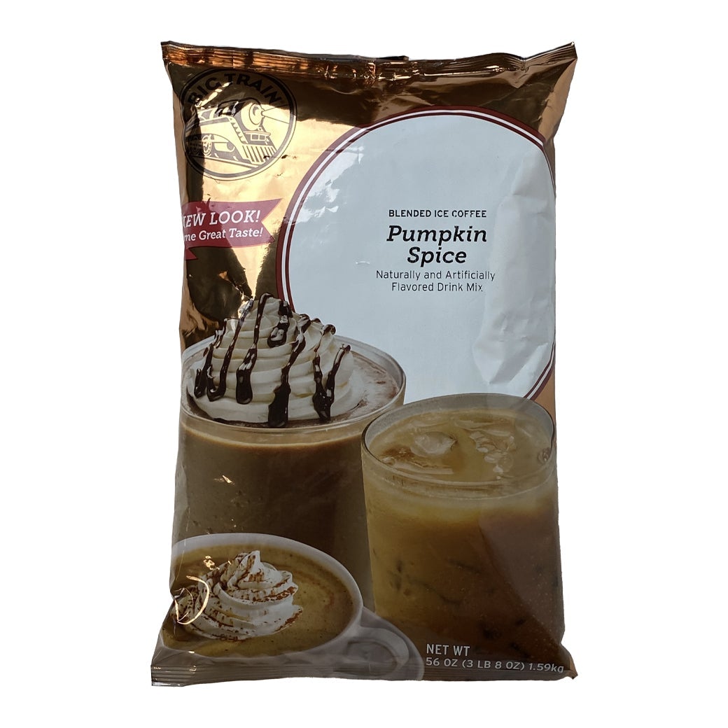 Big Train Pumpkin Spice Blended Ice Coffee – 3.5 lb Bag | J.L. Hufford