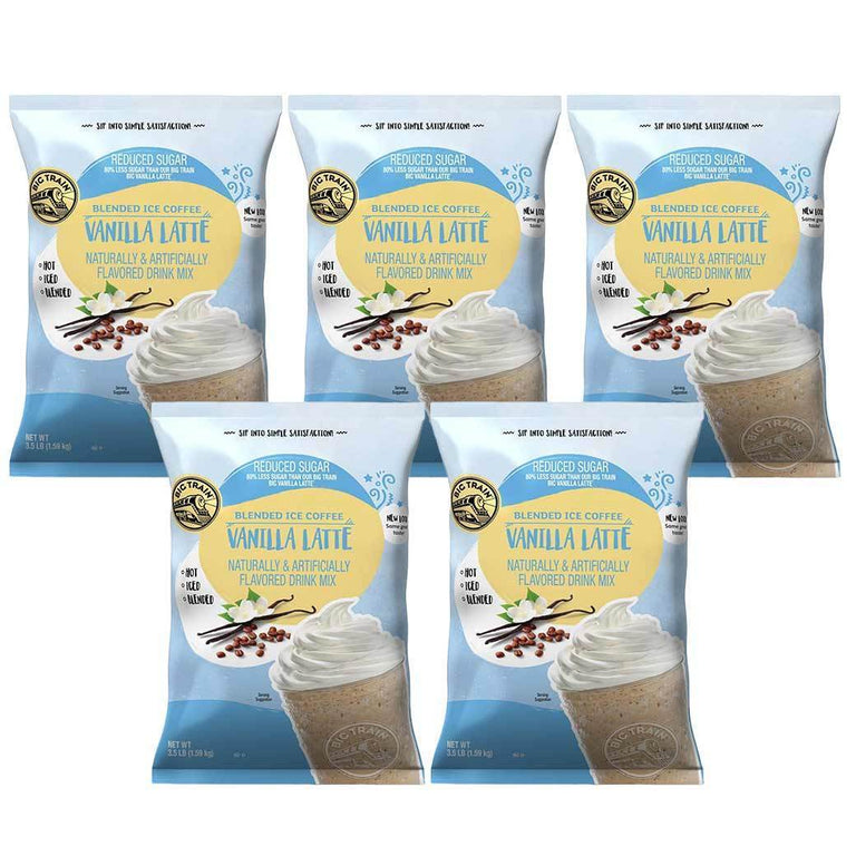 Big Train Blended Ice Coffee – Case of 5 (3.5 lb Bags) | J.L. Hufford