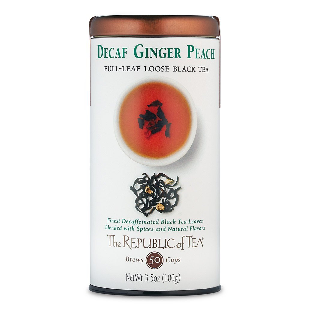 The Republic of Tea Ginger Peach Decaf Loose Leaf Tea | J.L. Hufford